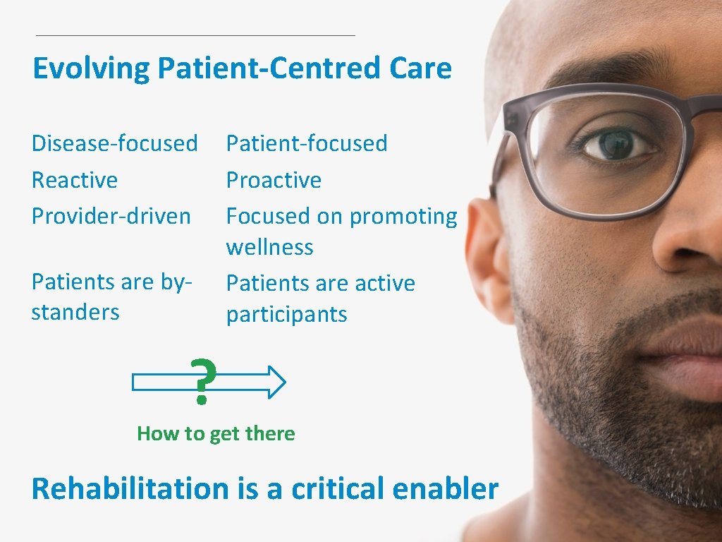 Rehabilitation in a PatientCentred Care System RSI Research