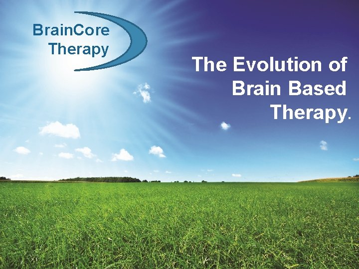 Brain Core Therapy The Evolution of Brain Based