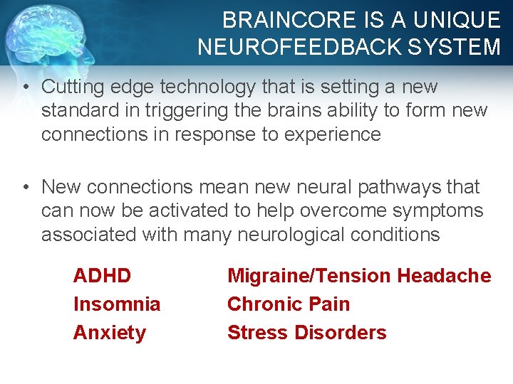 Brain Core Therapy The Evolution of Brain Based