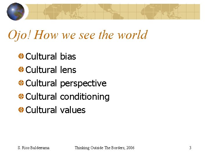 DIVERSITY MULTICULTURALISM in USA Libraries Sandra Rios Balderrama