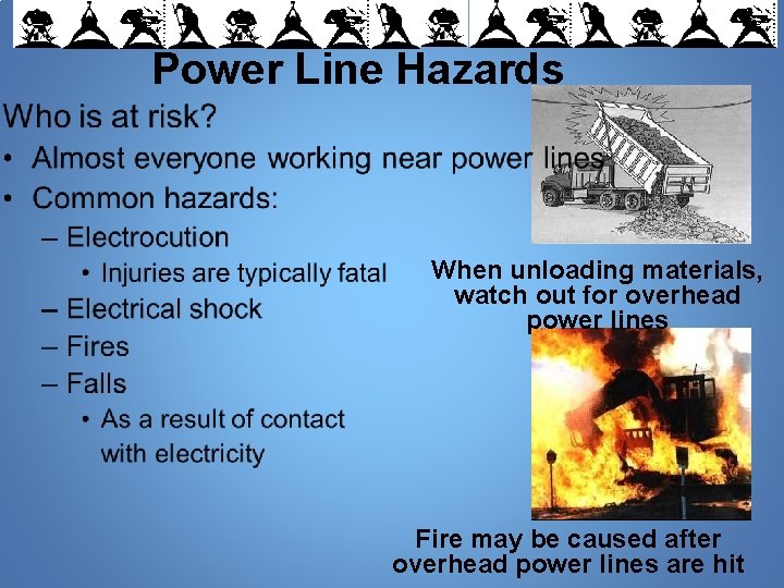 Overhead and Underground Power Line Safety Quentin Baker