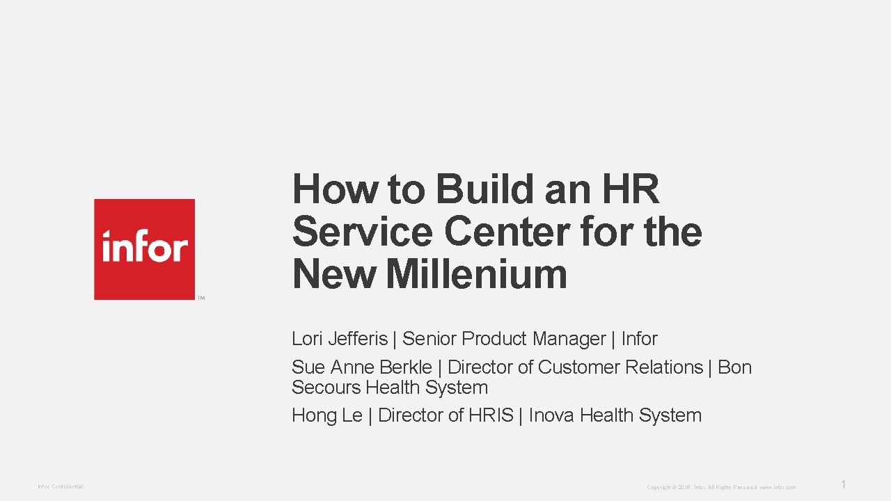 How to Build an HR Service Center for