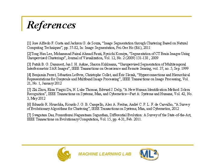 Image Segmentation using Differential Evolution Michael Georgiopoulos ...