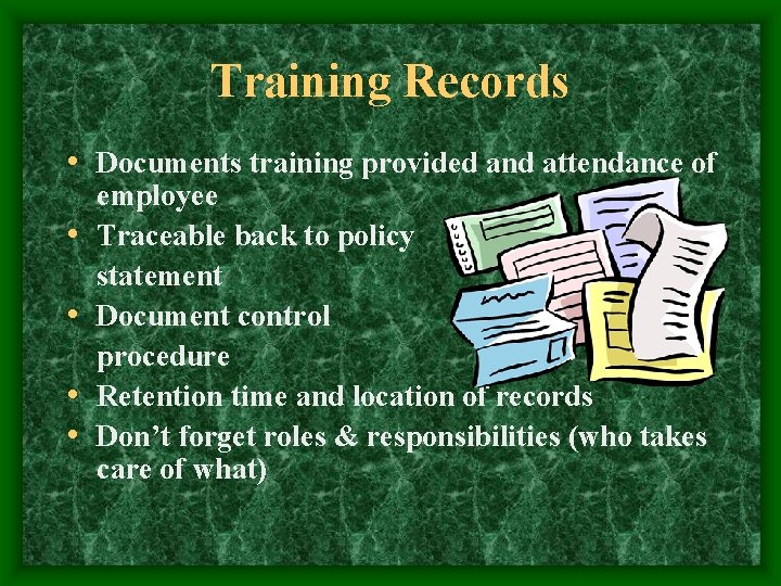 EMS 14001 4 4 2 Training Awareness Competence