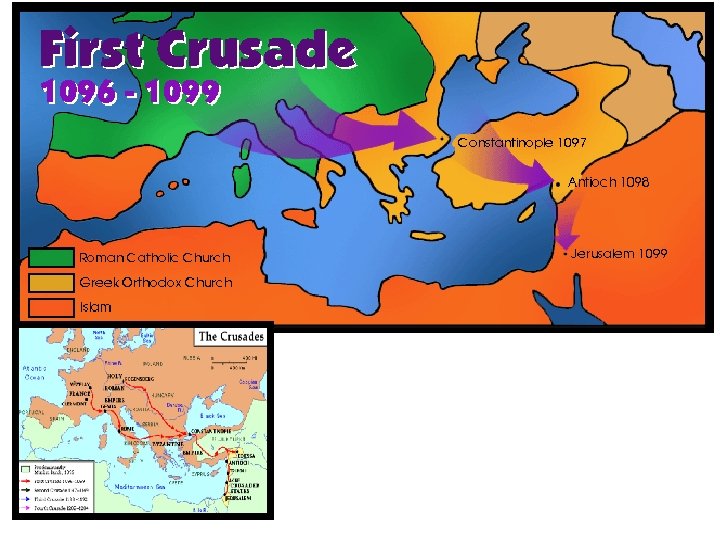CRUSADES Seljuk Turks threatened Constantinople Crusades Alexius I