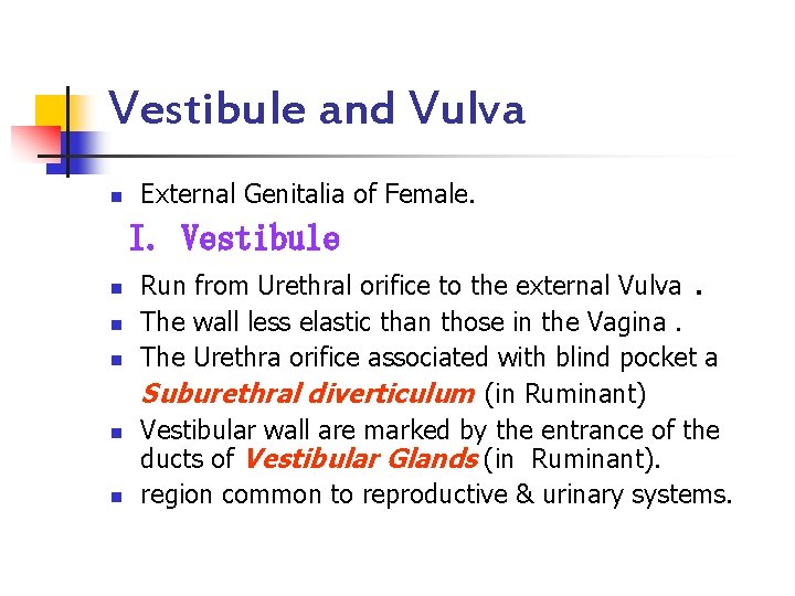 Introduction The organs Paired of Ovaries Gonads paired