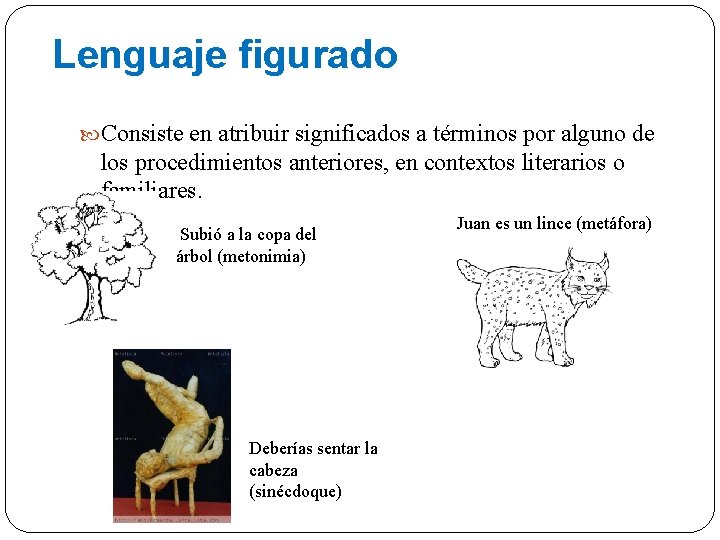 Relaciones semnticas Y figuras de pensamiento Ciencia lingstica
