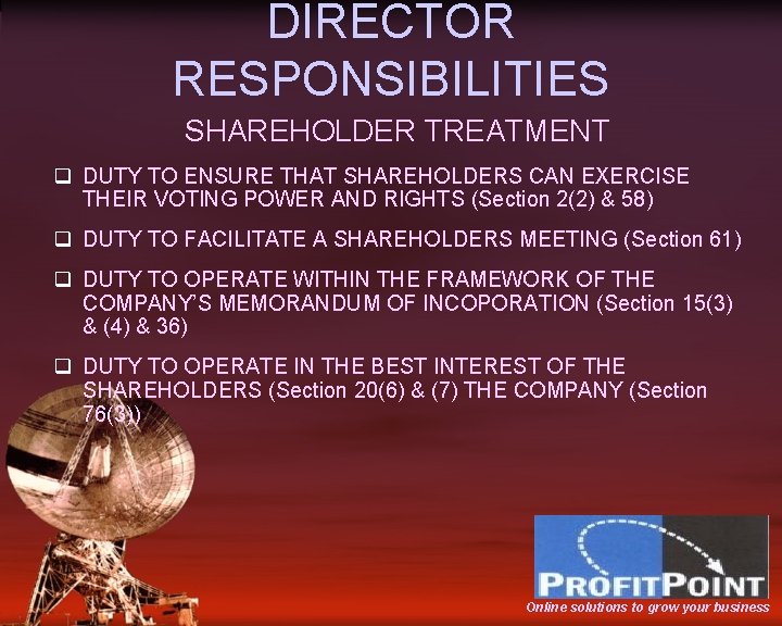BOARDS AND DIRECTORS RESPONSIBILITIES AND RISK THE IMPACT