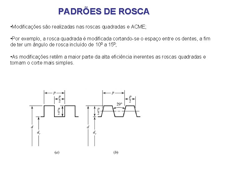 PARAFUSOS Prof Alexandre Augusto Pescador Sard Prof Walter