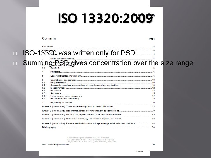 OPENING PRESENTATION LISSTTECHNOLOGY AND PERFORMANCE CHALLENGES AND ...