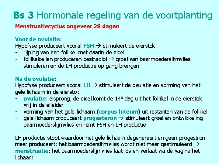 Thema 2 Voortplanting En Ontwikkeling Mensen Planten Zich