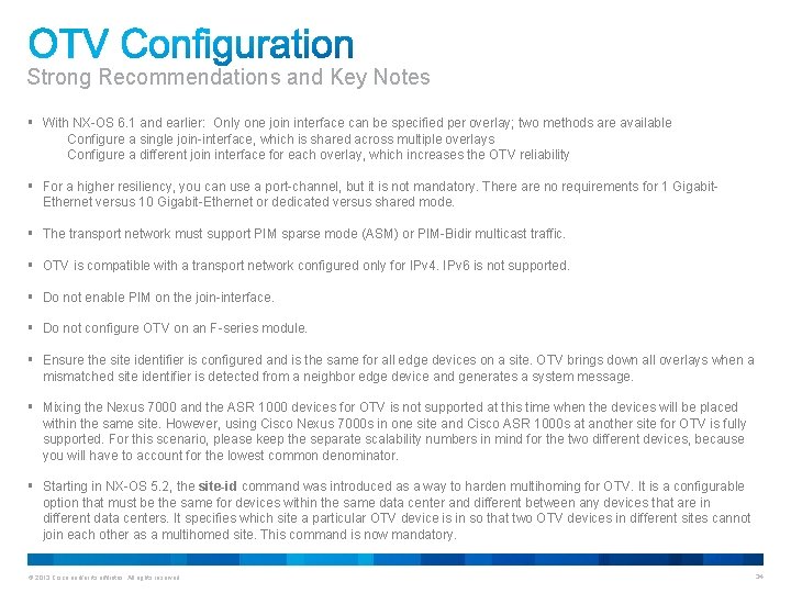 Quick Start Guide Overlay Transport Virtualization OTV Architecture