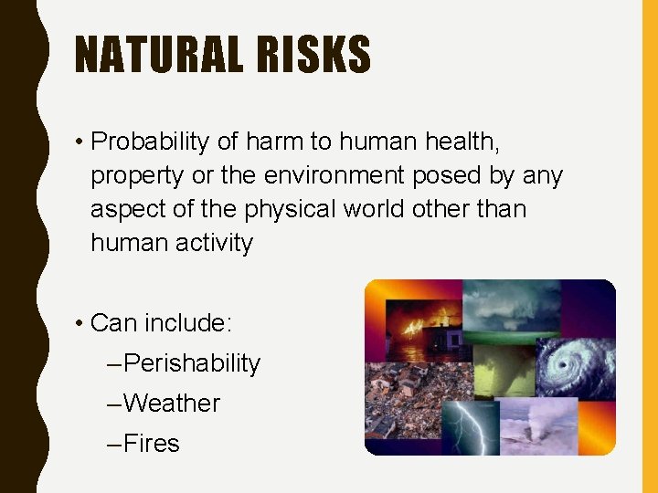 BUSINESS RISK MARKETING COOP YOU WILL BE ABLE