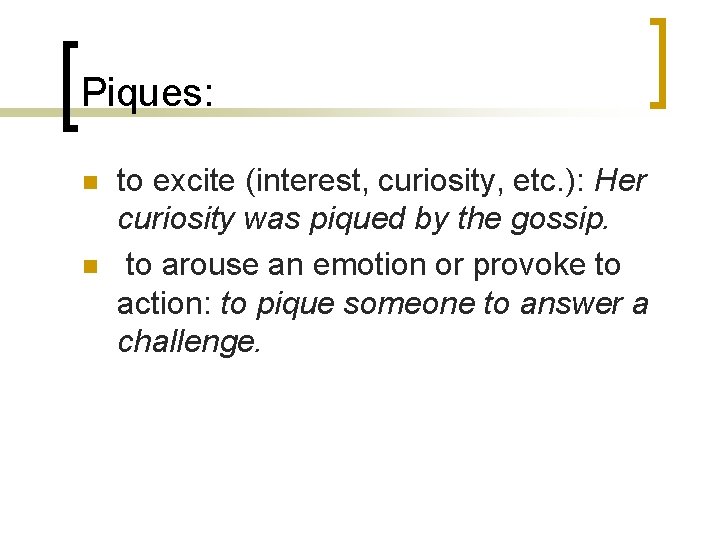 Project 1 Me in 30 seconds Objective students