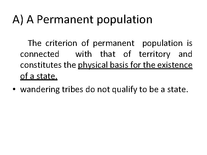 Chapter four The subjects of public international law