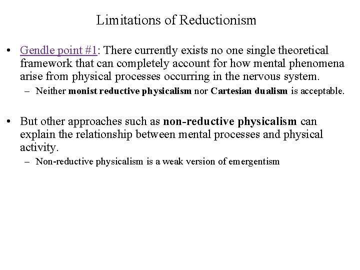Philosophy of Neuroscience Neuroscience Created in the 1960