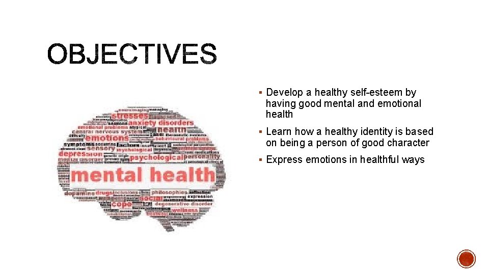 CHAPTER 3 ACHIEVING MENTAL AND EMOTIONAL HEALTH Unit