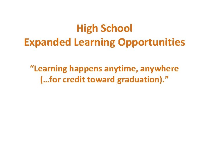 STEM and Expanded Learning in Providence NATIONAL ACADEMY