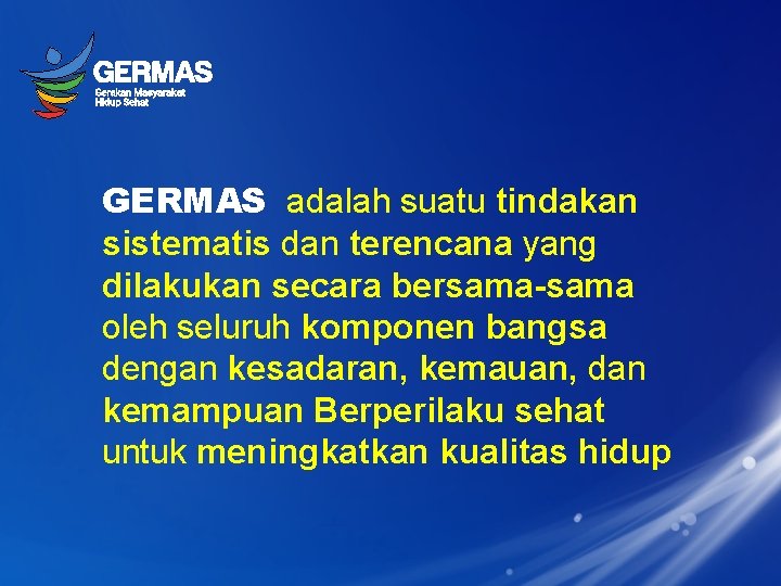 Implementasi GERMAS di Kota Banjarbaru Oleh H Nadjmi