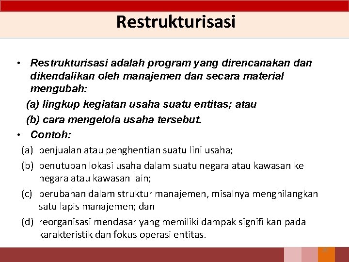 PSAK 57 PROVISI DAN KONTIJENSI Agenda 1 2