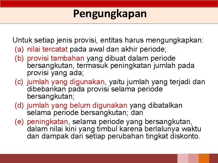 PSAK 57 PROVISI DAN KONTIJENSI Agenda 1 2