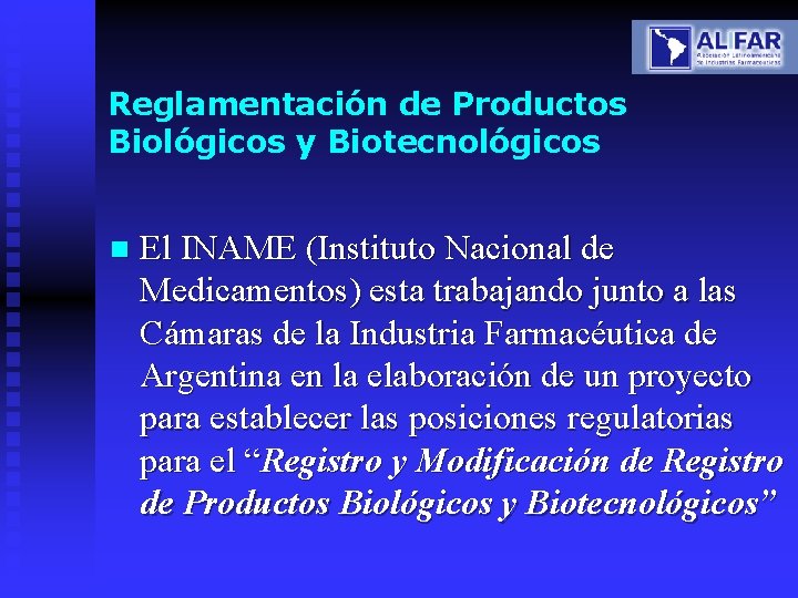 Productos Biofarmacuticos Productos Biolgicos y Biotecnolgicos Nestor ...