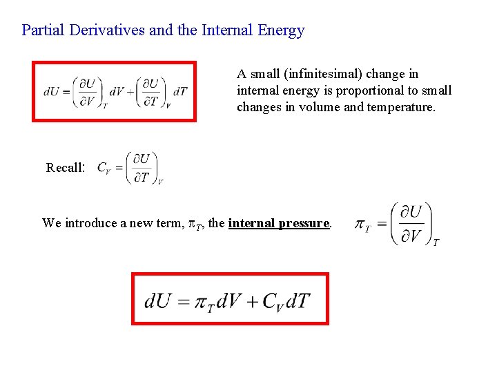 Chapter 3 The First Law of Thermodynamics The