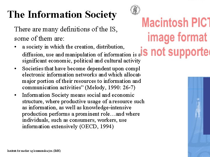 Theories of the Information Society Network Society Media