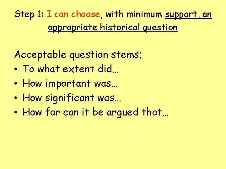 The National 5 Assignment History 20152016 During S