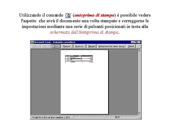 Modulo 4 terza ed ultima parte Foglio Elettronico