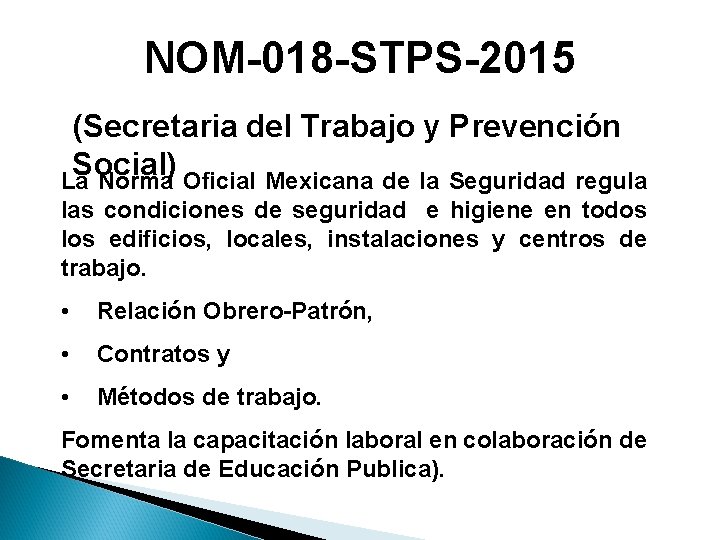 UNIVERSIDAD CULTURAL UNIDAD V Actualizacin de la Norma