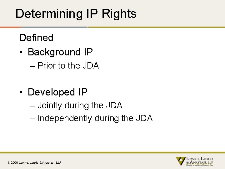 Collaborative Intellectual Property Understanding Critical Issues with ...