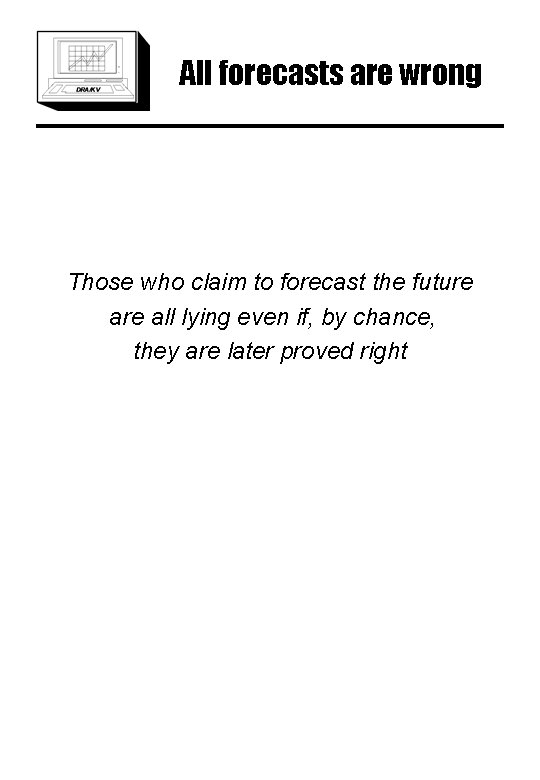 Decision and Risk Analysis Business Forecasting and Regression
