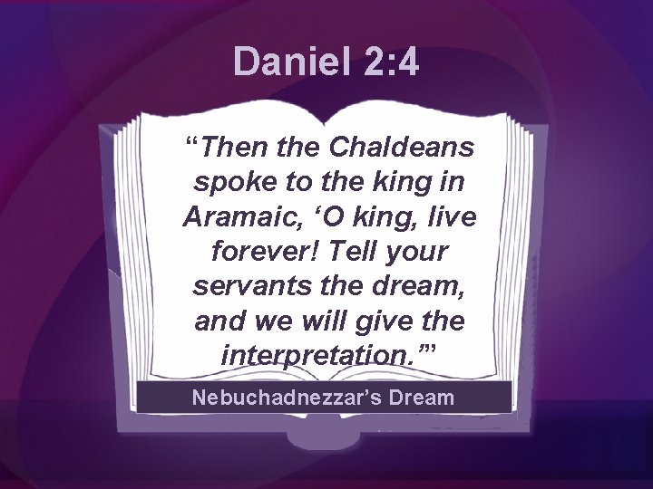 Study of Daniel 2 DreamImage Seen by Nebuchadnezzar