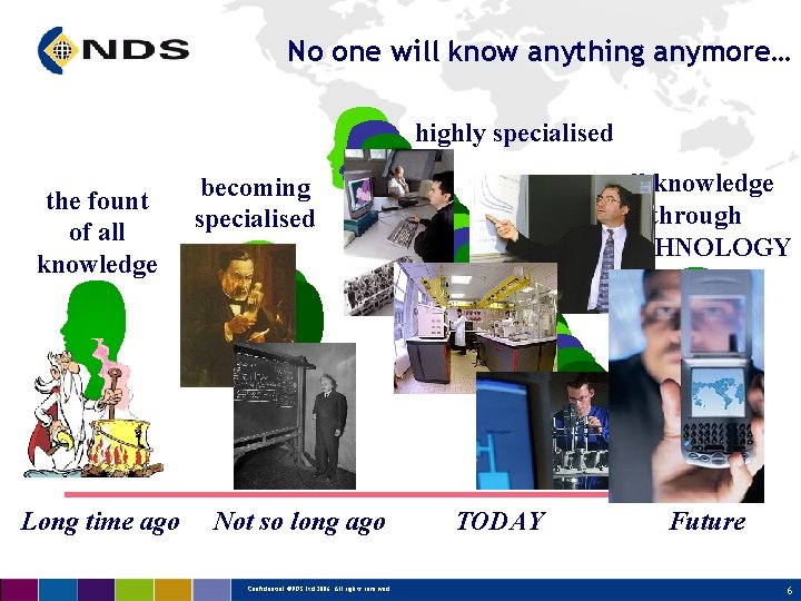 A converged world is where technology brings connectivity