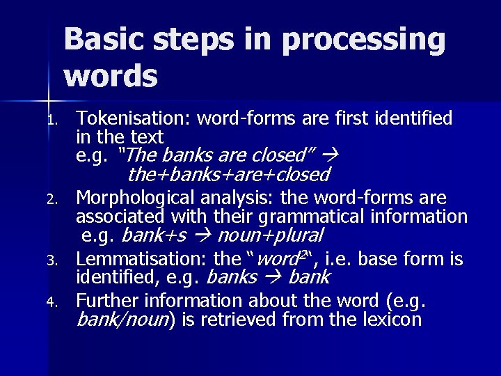 Language Technologies New Media and e Science MSc