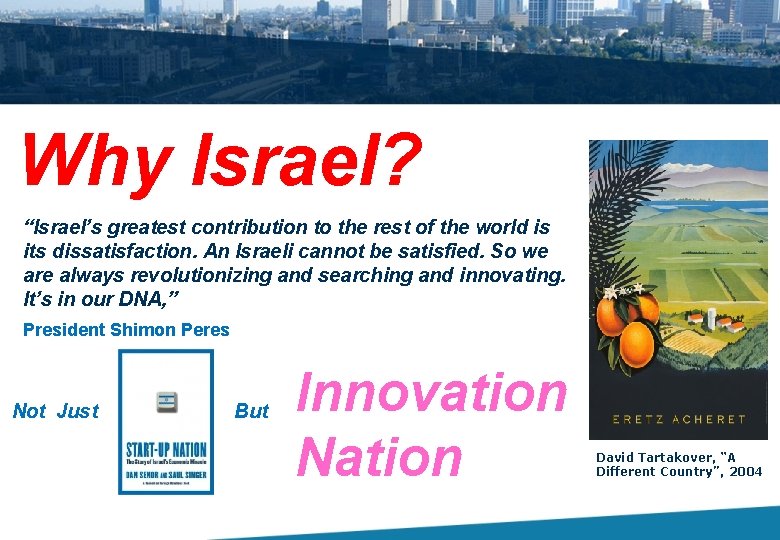 Israel Life Science Industry Topics Why Israel Why