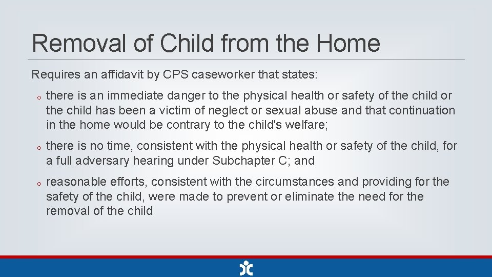 Understanding the Legal Basics for Youth in DFPS