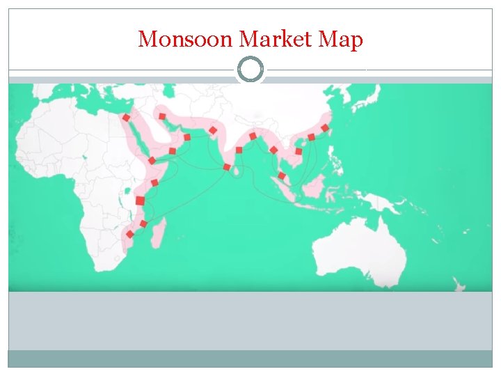 Indian Ocean Trade THE MONSOON MARKET PLACE Compared