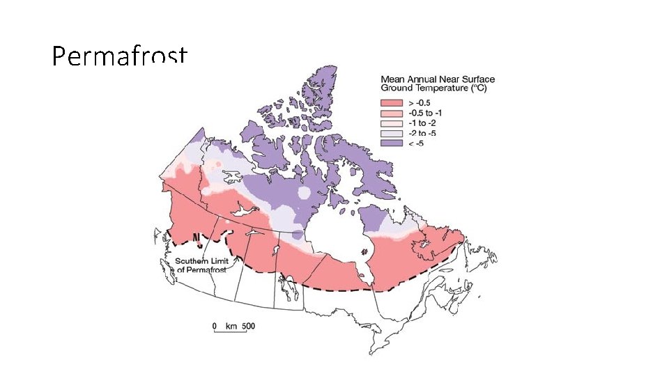 Geography of Canada Physical Features Where People Live