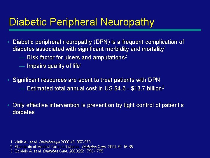 Promoting Clear Identification of Diabetic Peripheral Neuropathy ICD9