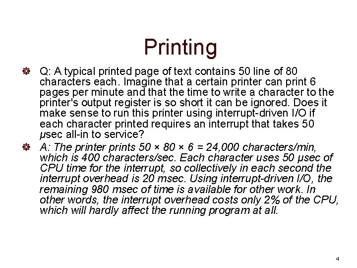 CMPT 300 Introduction to Operating Systems IO Sample