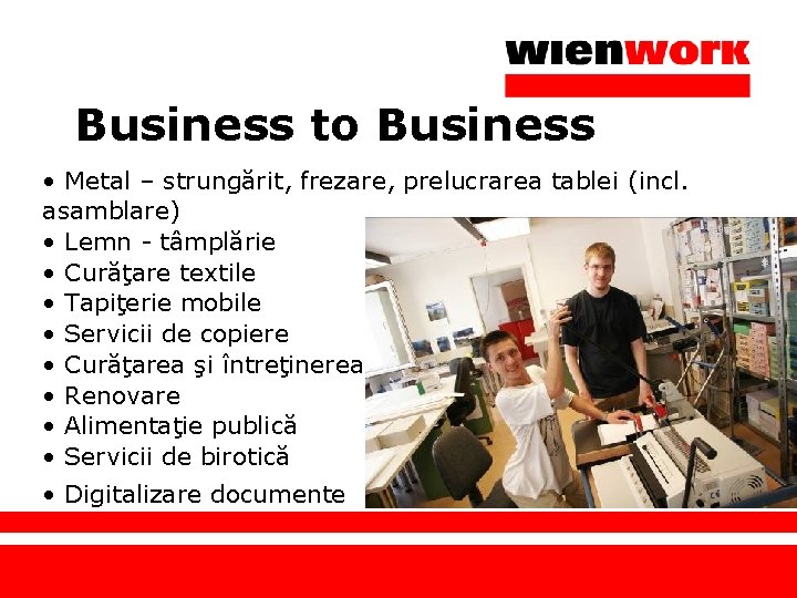 Best Practice in Integrare Profesionala Misiunea noastr Wien