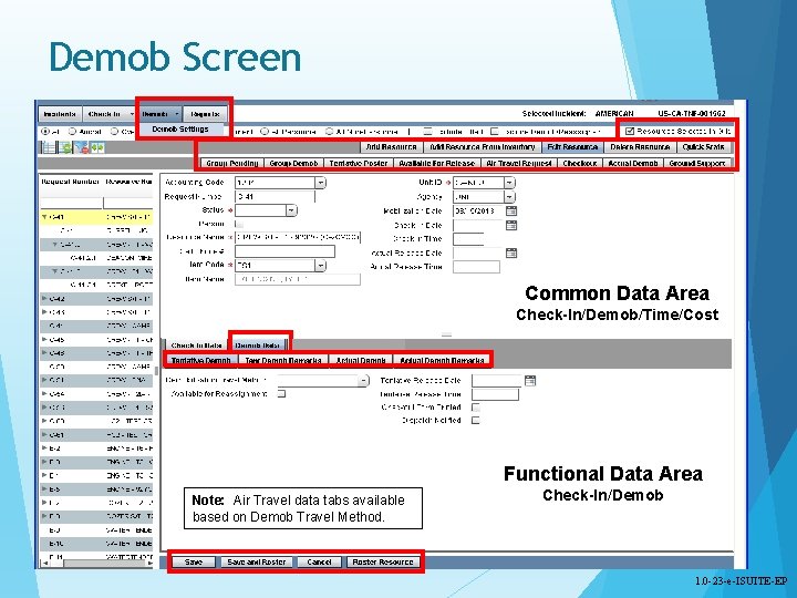 eISuite An Automated Incident Business Information and Support