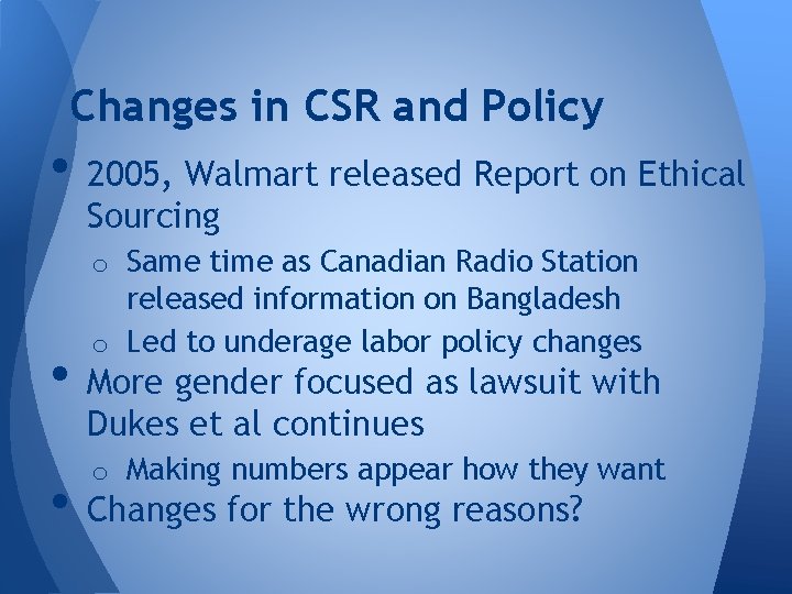 Walmart Case Study By Rees Curtis Jeffrey Christian