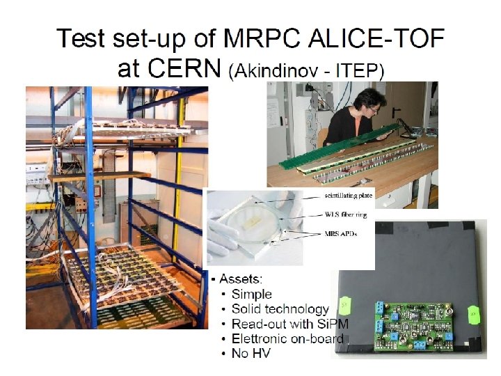 ALICETOF Multigap Resistive Plate Chamber MRPC The EEE