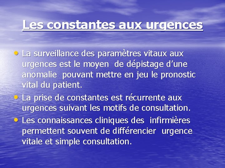 Prise des constantes aux urgences Virginie ABNET INFIRMIERE