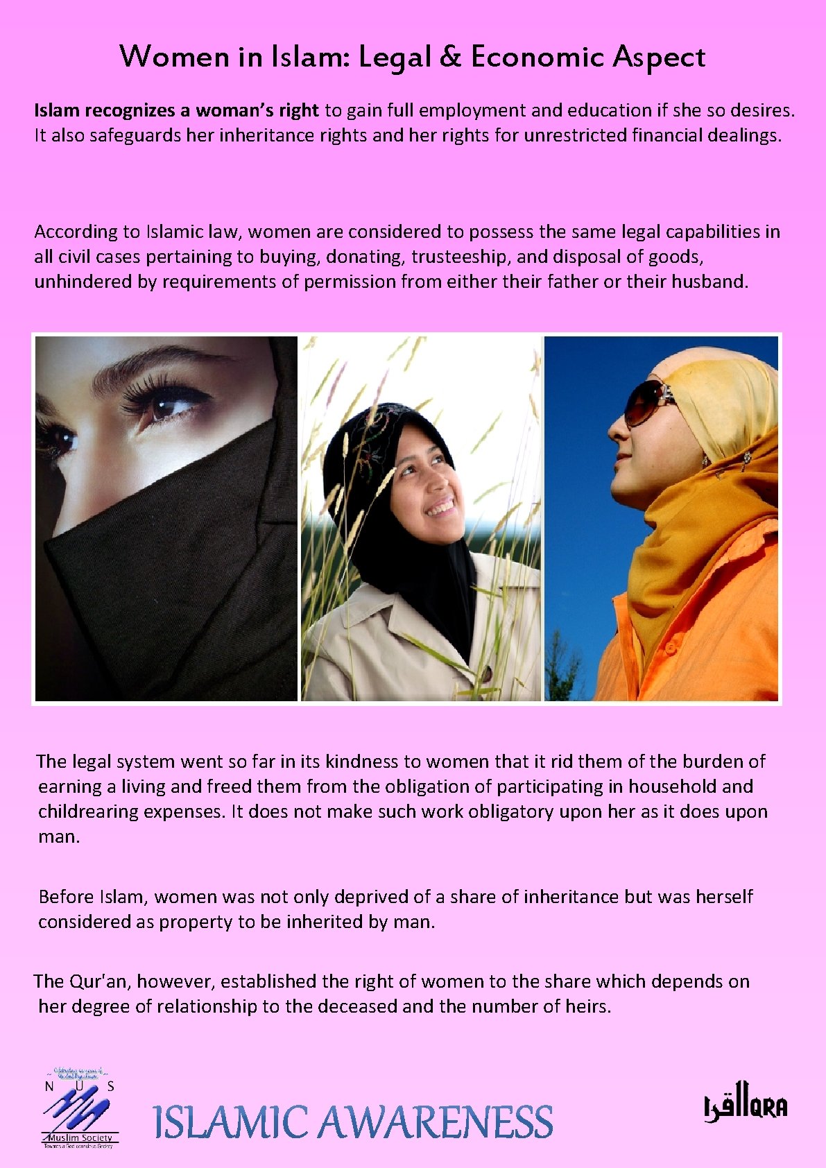 Women in PreIslamic History The majority of intellectuals