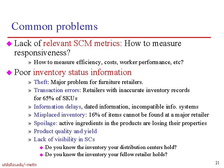 Drivers of Supply Chain How to achieve Efficiency