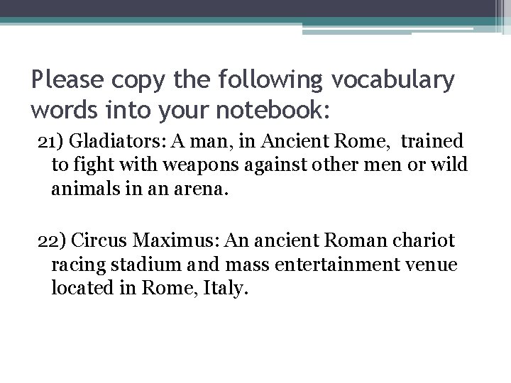 Ancient Greece and Ancient Rome UNIT 2 Please